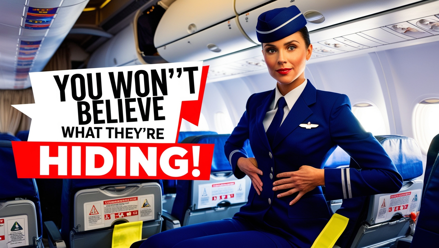 Why Flight Attendants Sit on Their Hands!